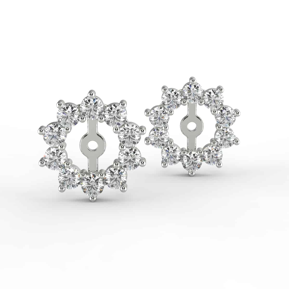 Diamond Earring Jackets (1 3/4cttw) - Jewelry Exchange
