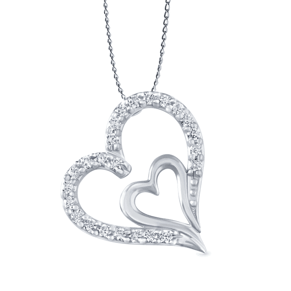 Lab Grown Heart Pendant