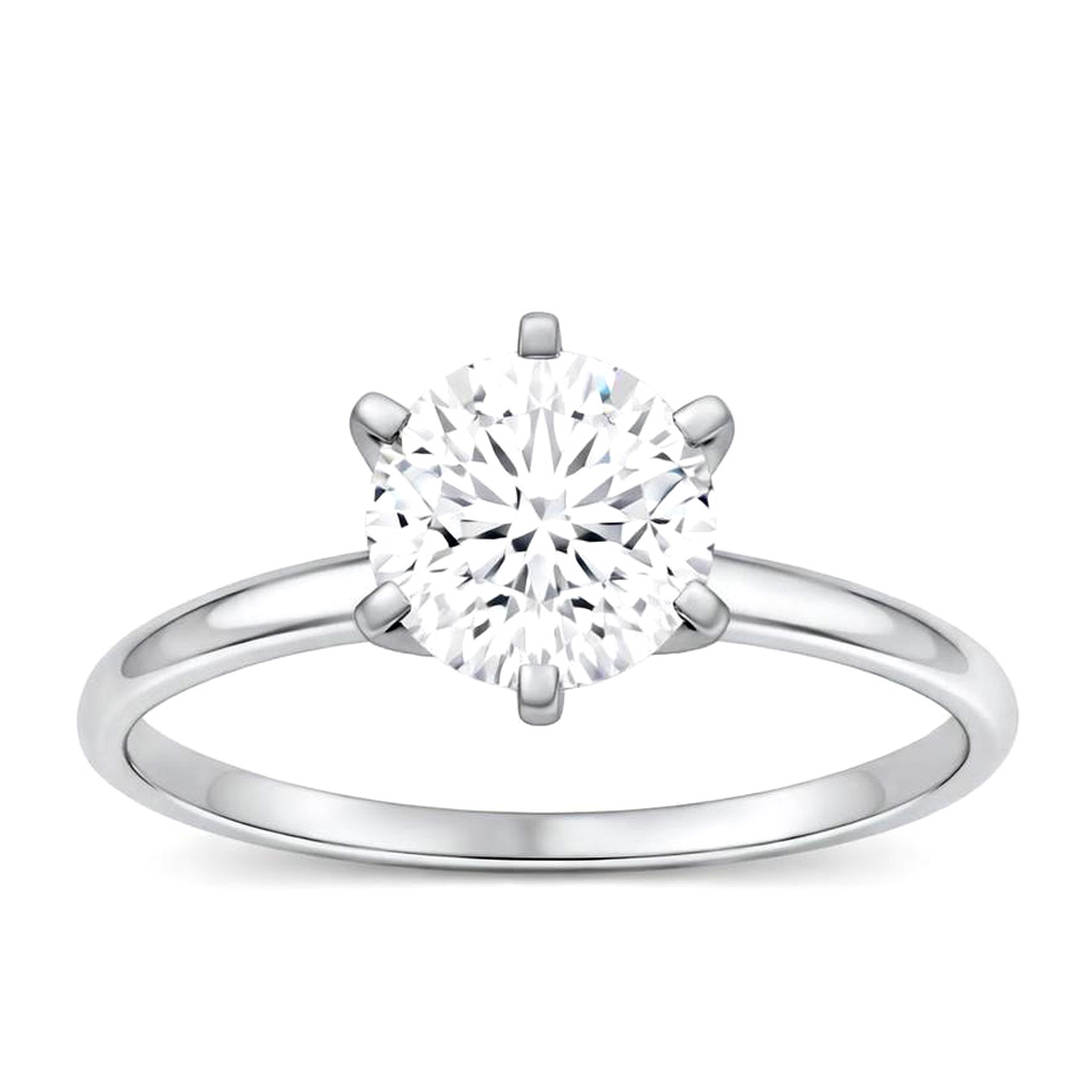 Lab Diamond Solitaire Ring (2cttw) - Jewelry Exchange